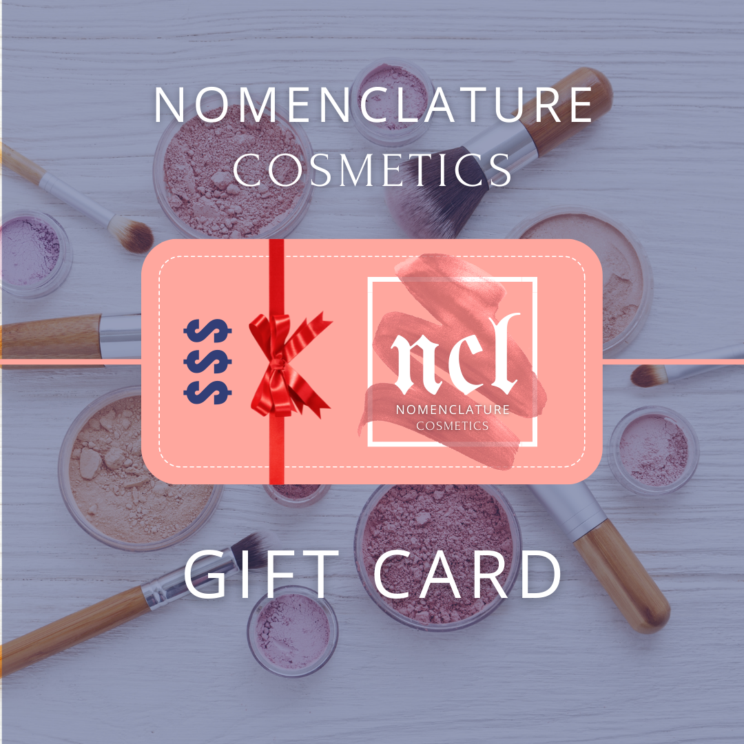 Nomenclature Cosmetics Gift Card